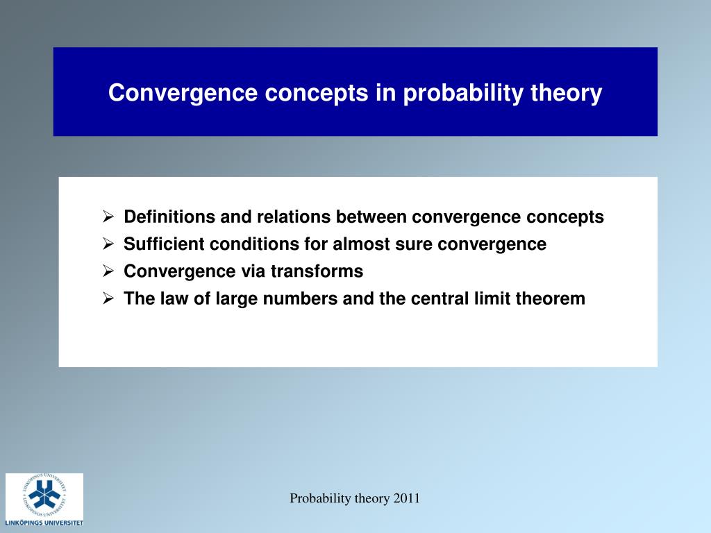 PPT - Convergence concepts in probability theory PowerPoint ... PPT - Convergence concepts in probability theory PowerPoint ...
