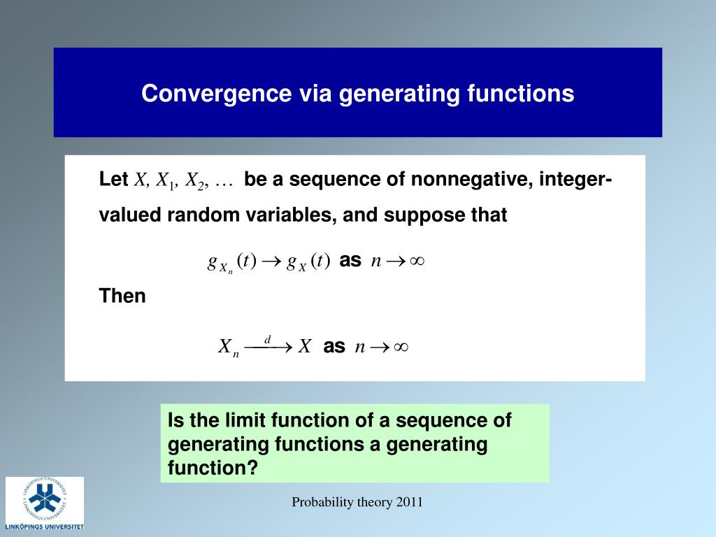 PPT - Convergence concepts in probability theory PowerPoint ... PPT - Convergence concepts in probability theory PowerPoint ...