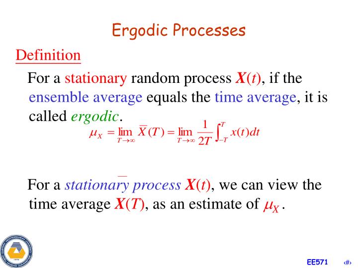 PPT - PART 4 Classification of Random Processes PowerPoint Presentation ...