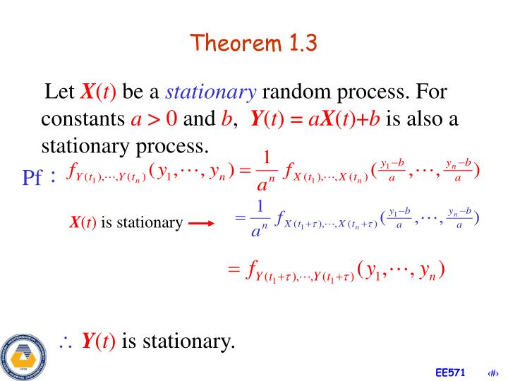 PPT - PART 4 Classification of Random Processes PowerPoint Presentation ...