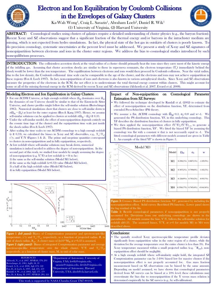 PPT - This work is supported by NASA Chandra Grant TM7-8010X PowerPoint ...