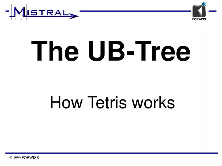PPT - The UB-Tree PowerPoint Presentation, free download - ID:3220878