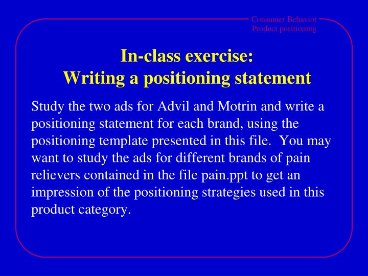 PPT - Product Positioning PowerPoint Presentation - ID:3221113