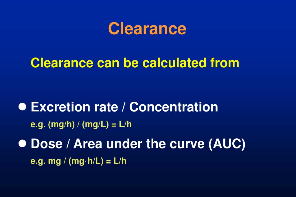 PPT - The General Concepts of Pharmacokinetics and Pharmacodynamics ...