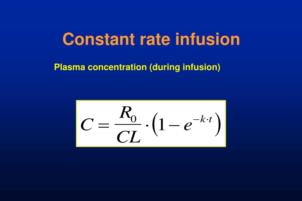 PPT - The General Concepts of Pharmacokinetics and Pharmacodynamics ...