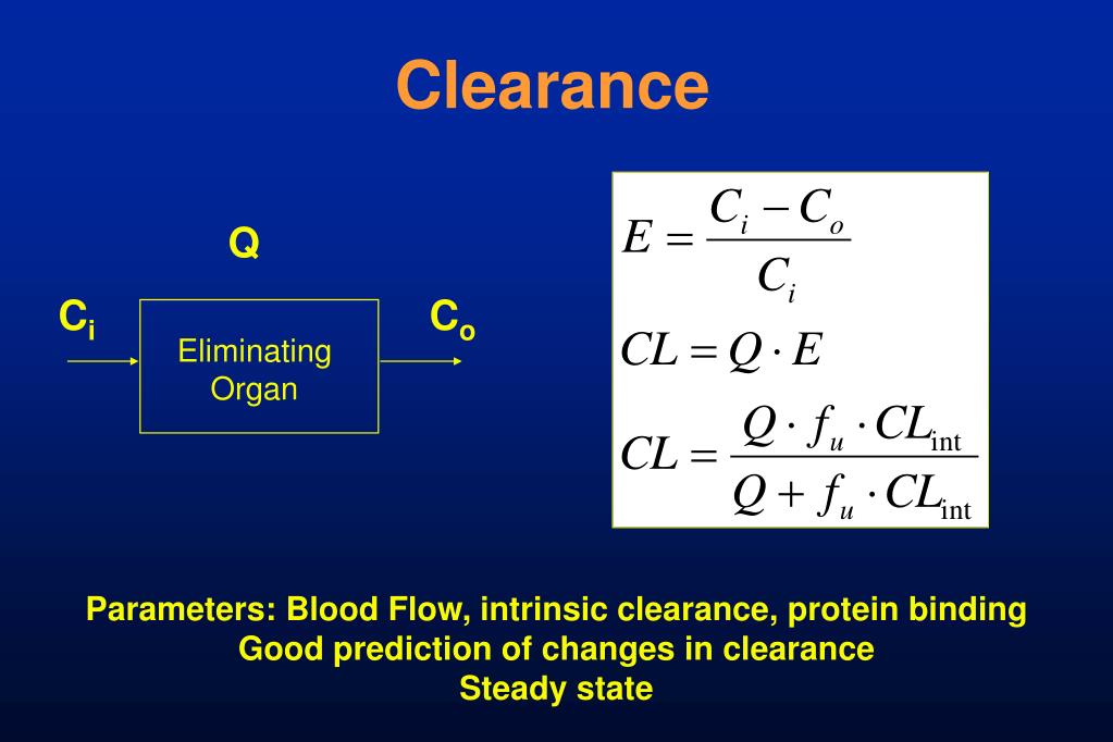 PPT - The General Concepts of Pharmacokinetics and Pharmacodynamics ...