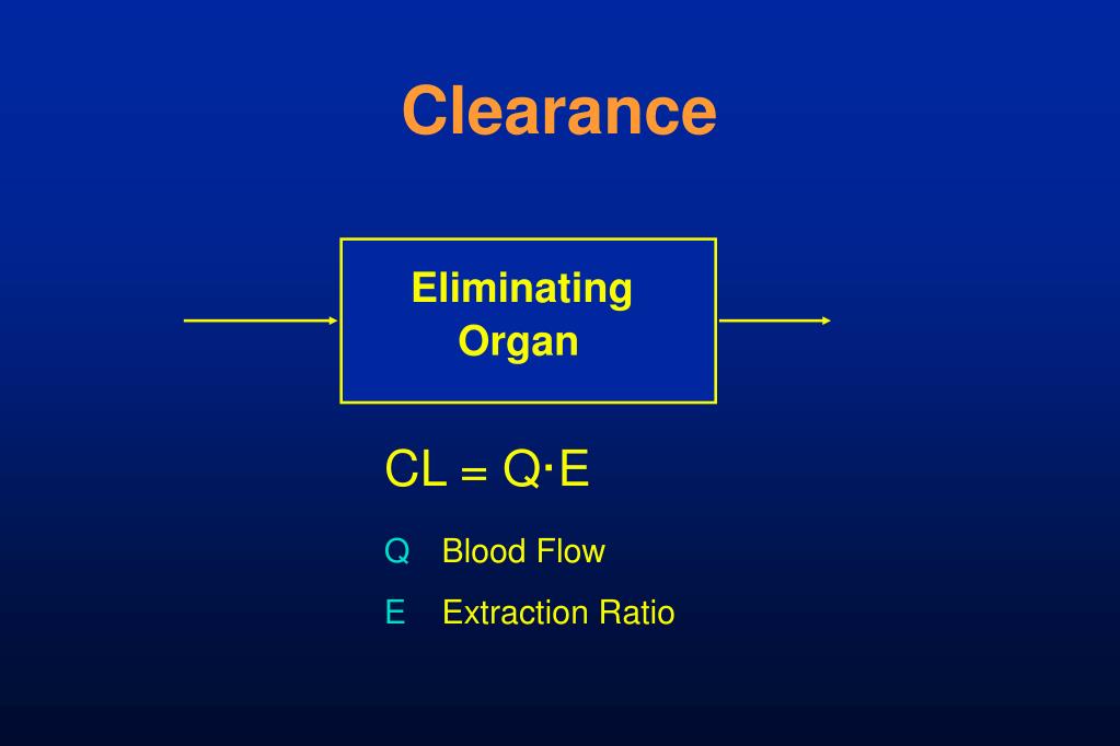 PPT - The General Concepts of Pharmacokinetics and Pharmacodynamics ...