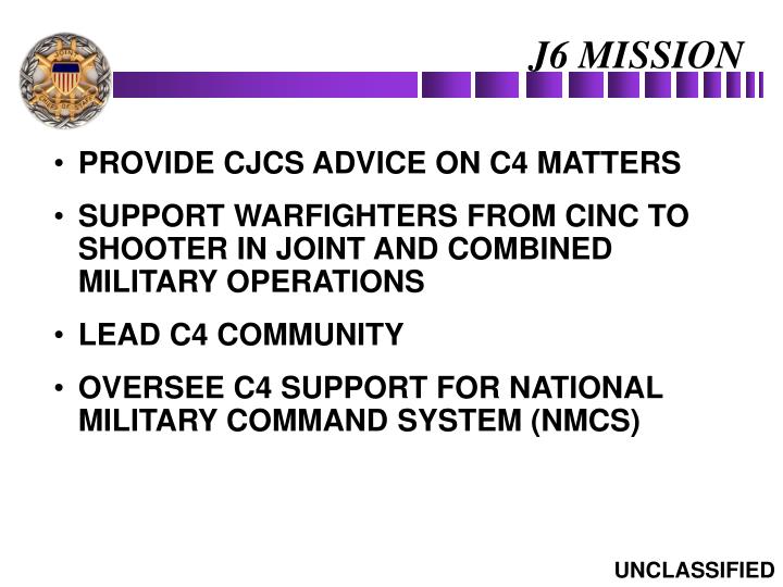 PPT - The Joint Staff, C4 Directorate (Command, Control, Communications ...