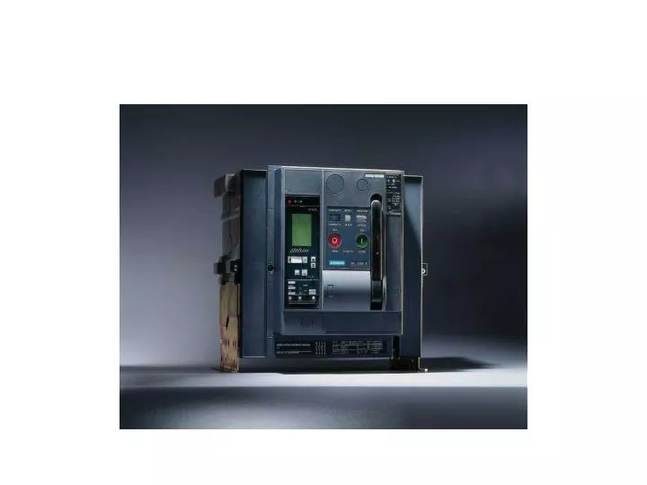 PPT - SENTRON WL la nueva generacion de interruptores PowerPoint ...