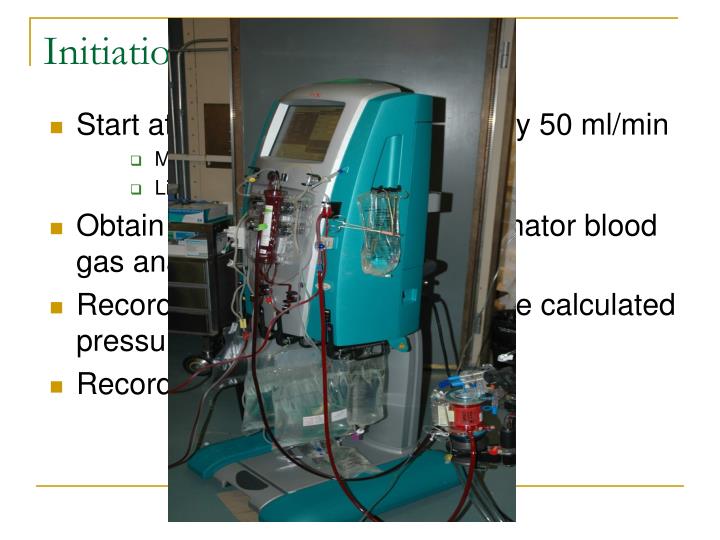 PPT - Animal model to study feasibility of VV ECMO using RRT platform ...