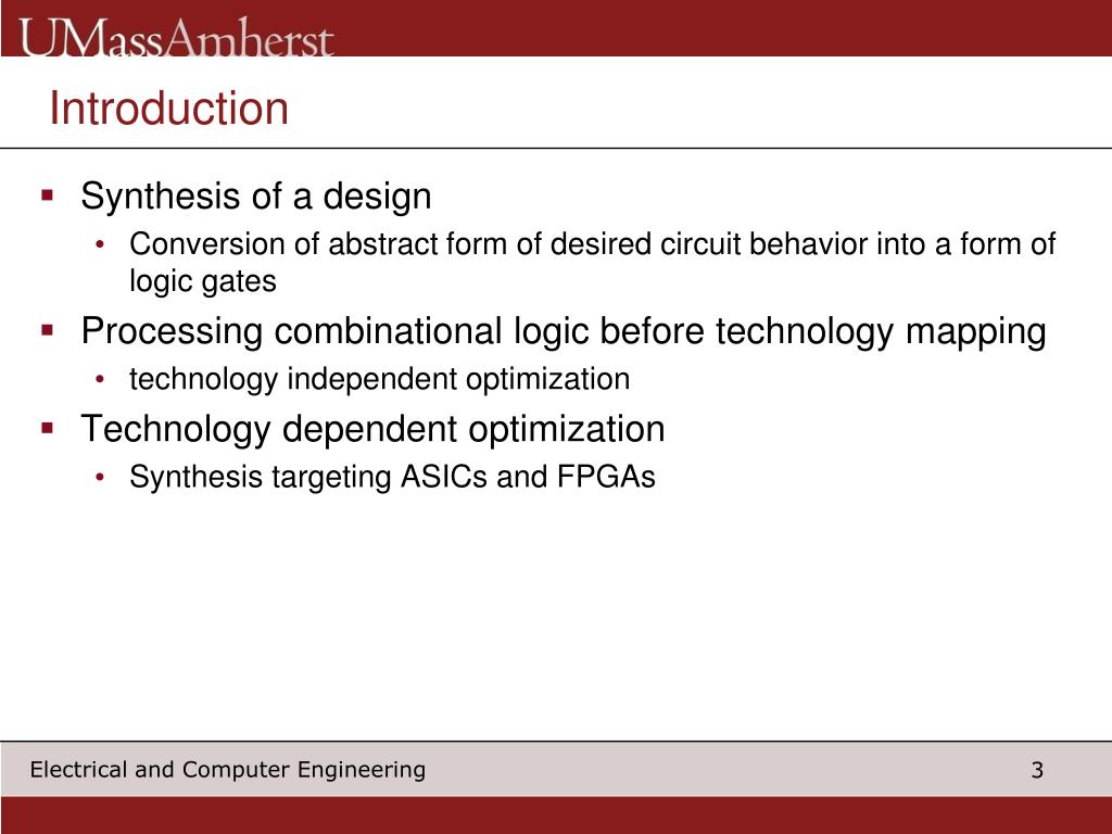 PPT - ABC Logic Synthesis basics ECE 667 Synthesis and Verification of ... PPT - ABC Logic Synthesis basics ECE 667 Synthesis and Verification of ...