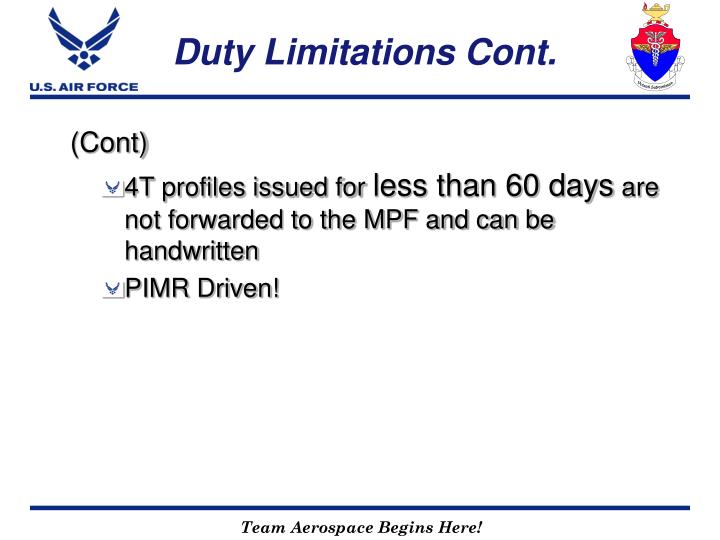 PPT - AF Form 422 PowerPoint Presentation - ID:3222864