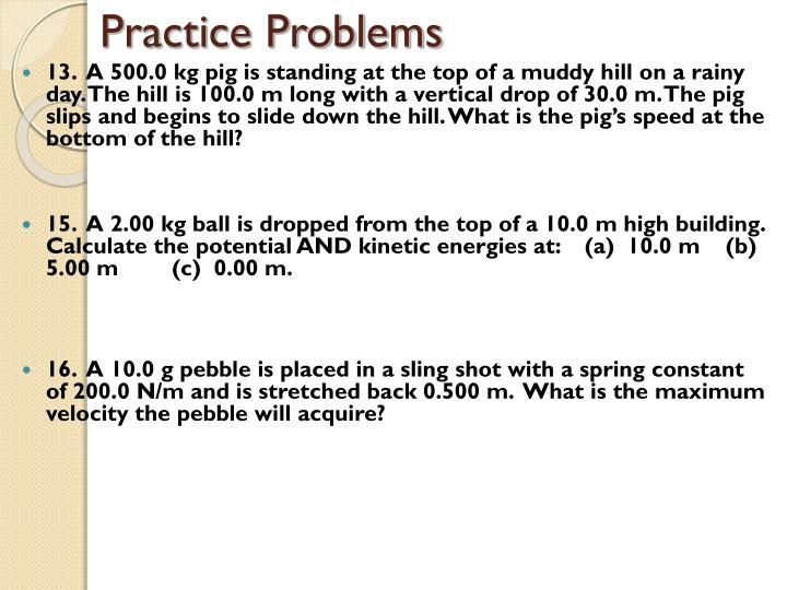 PPT - Work, Energy and Power PowerPoint Presentation - ID:3223032