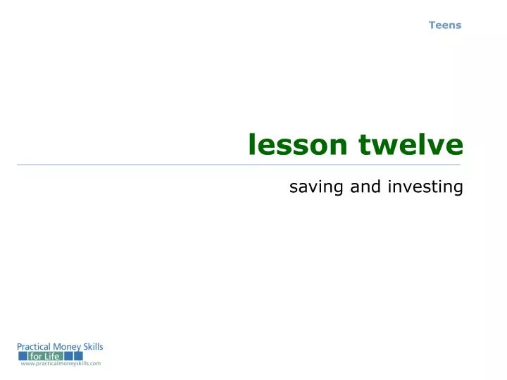 PPT - lesson twelve PowerPoint Presentation, free download - ID:3223575