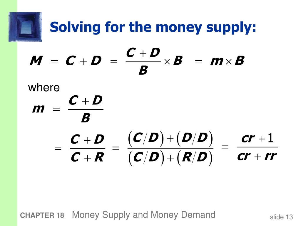 PPT - Money Supply and Money Demand PowerPoint Presentation, free ...