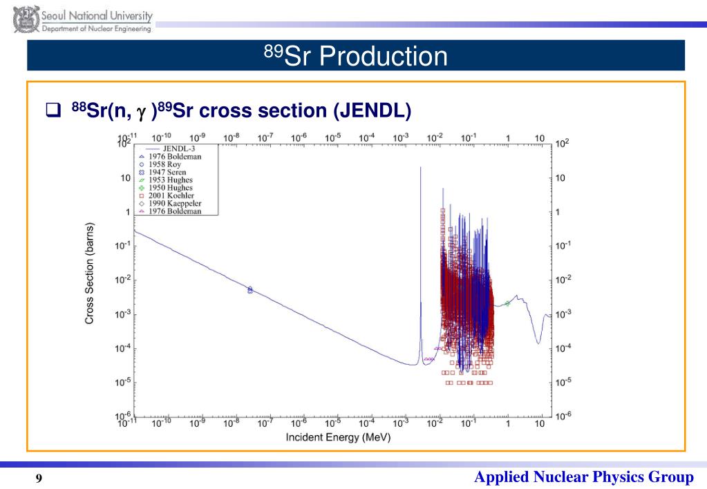 PPT - Neutron (n, ) Cross Section and Decay Data for 32 P, 89 Sr, 131 I ...