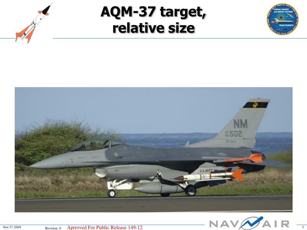 PPT - Joint US/UK AQM-37 SUPERSONIC TARGET SERVICES PowerPoint ...