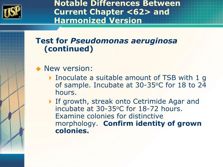 PPT - Newly Harmonized USP Chapters , and PowerPoint Presentation - ID ...