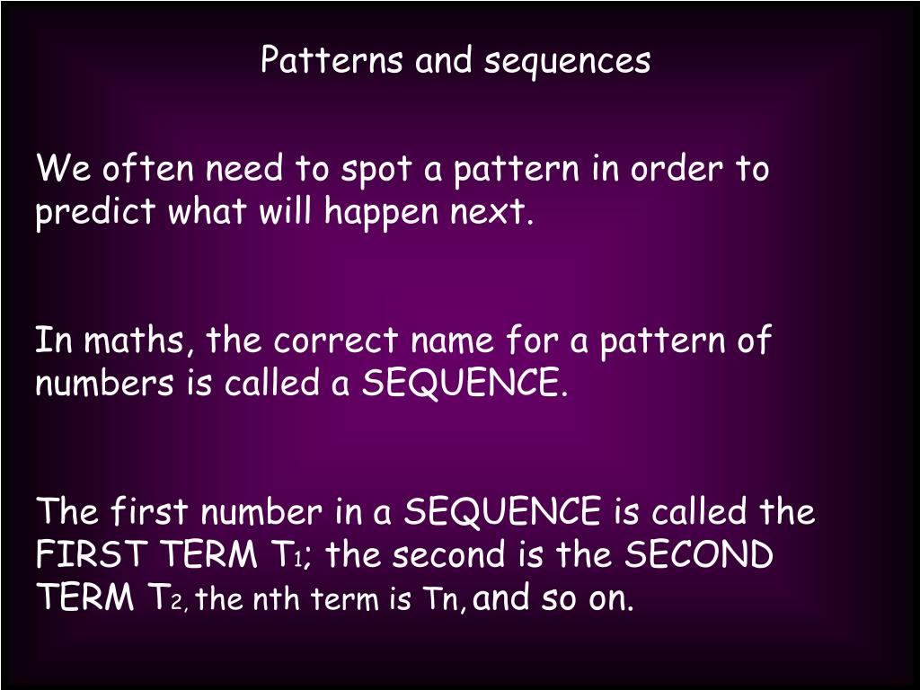 PPT Patterns And Sequences PowerPoint Presentation Free Download PPT Patterns And Sequences PowerPoint Presentation Free Download