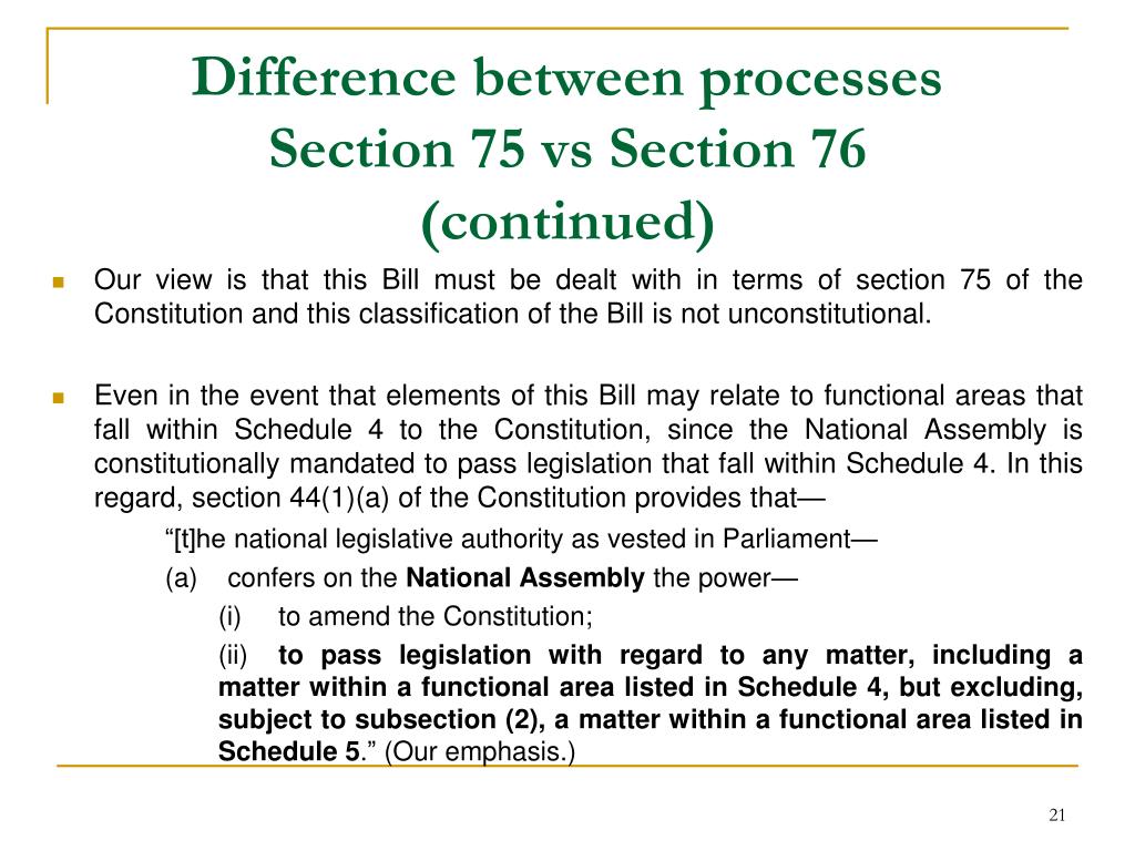 PPT - Presented by: Yolandé van Aswegen Office of the Chief State Law ...