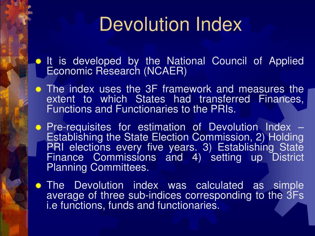 PPT - Democratic Decentralisation and Panchayat Raj Institutions in ...
