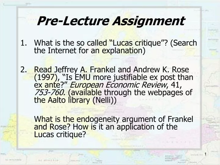PPT - Pre-Lecture Assignment PowerPoint Presentation, free download ... PPT - Pre-Lecture Assignment PowerPoint Presentation, free download ...