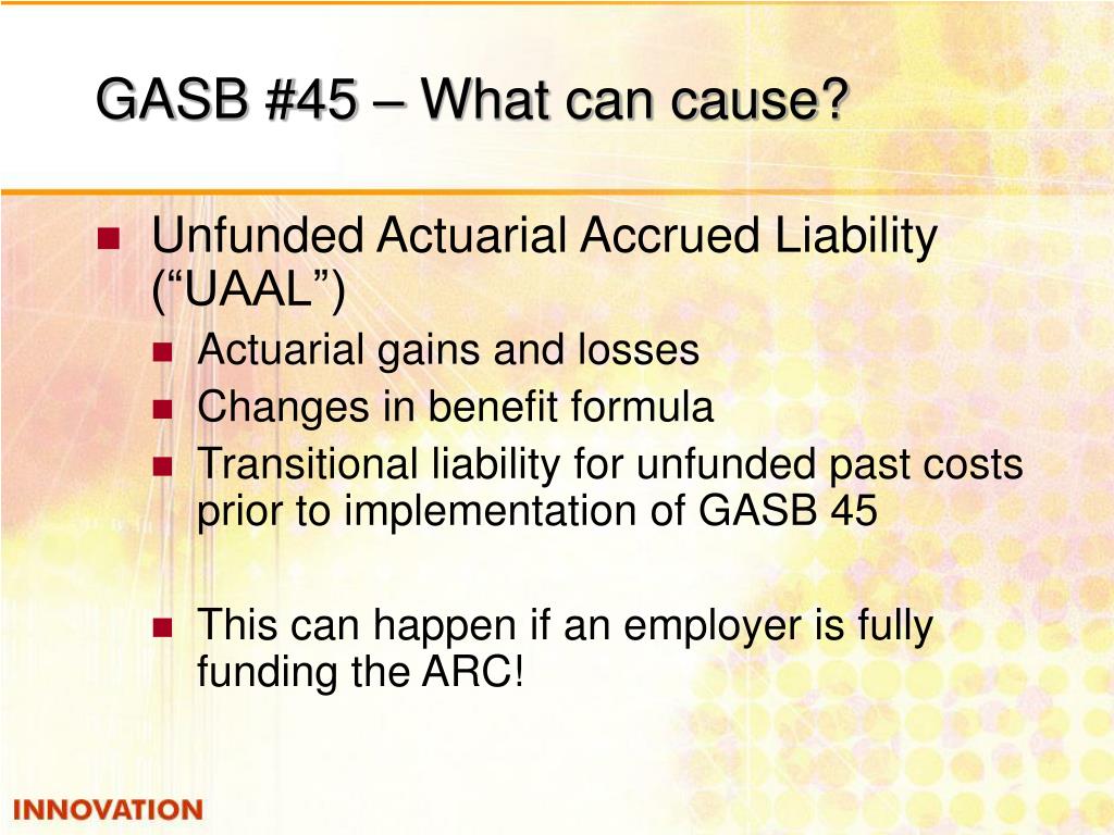 PPT - GASB 43 & 45: Other Post-Employment Benefits PowerPoint ...