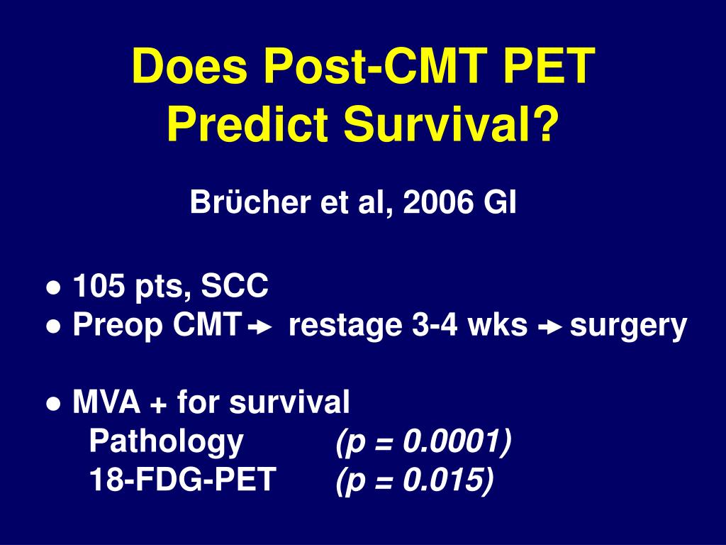 PPT - A BALANCED APPROACH TO THE TREATMENT OF ESOPHAGEAL CANCER ...