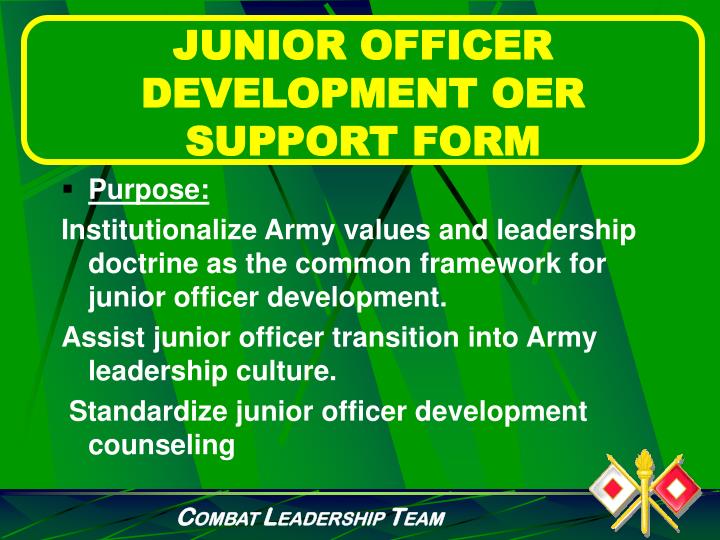 PPT - OFFICER EVALUATION (OER) RECORD SYSTEM PowerPoint Presentation ...