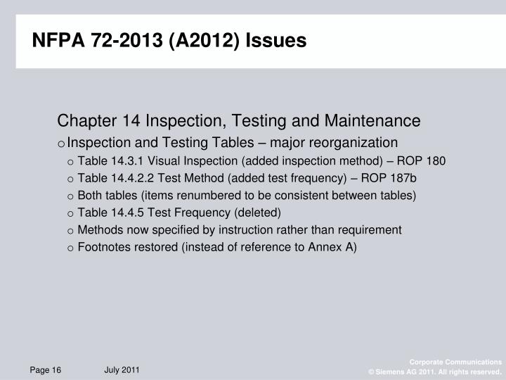 PPT - NFPA 72-2013 Prelim-ROC Level PowerPoint Presentation - ID:3226716
