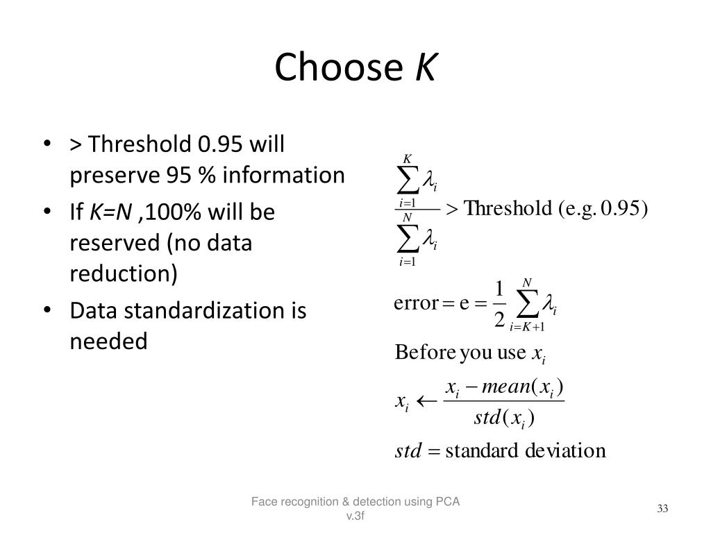 Ppt Face Recognition And Detection Using Principal Component Analysis