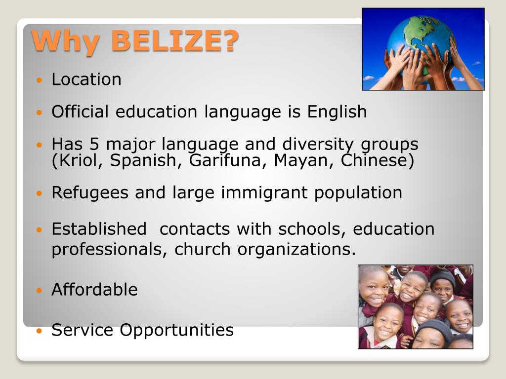 PPT - Belize 2014: Explore Cultural and Linguistic Diversity PowerPoint ...
