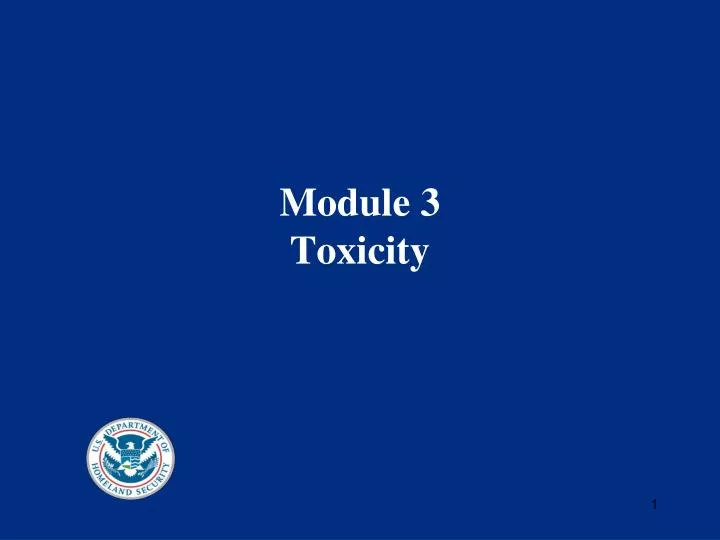 PPT - Module 3 Toxicity PowerPoint Presentation, free download - ID:3227417
