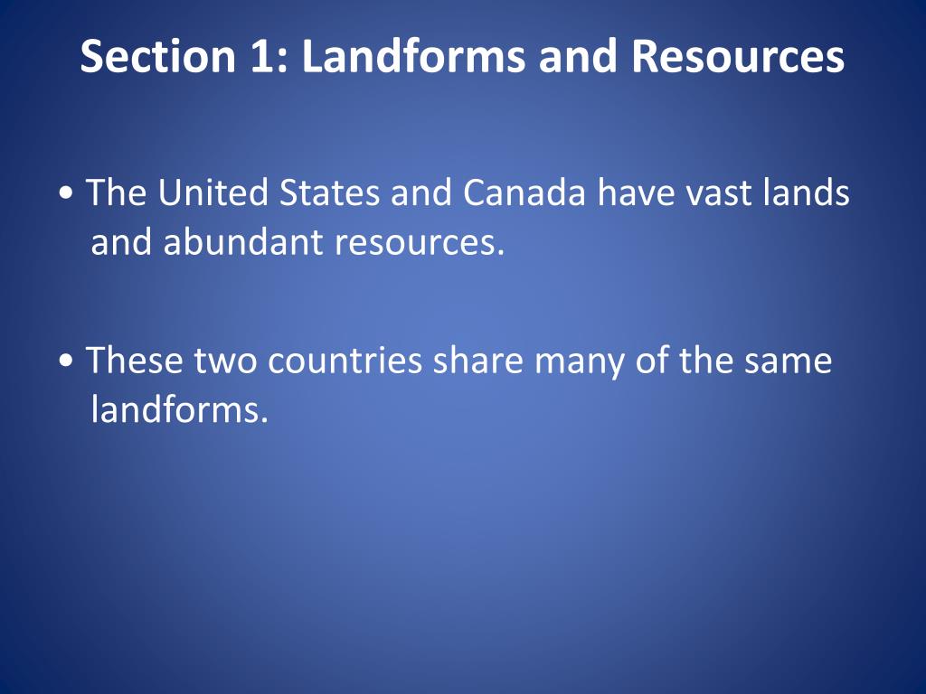 PPT - Chapter 5 Physical Geography of the United States and Canada: A ...