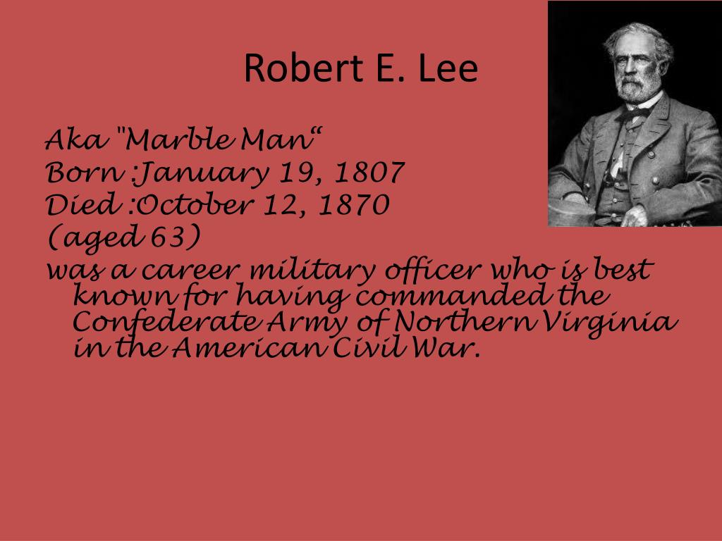 PPT - Important People In The Civil War PowerPoint Presentation, free ...