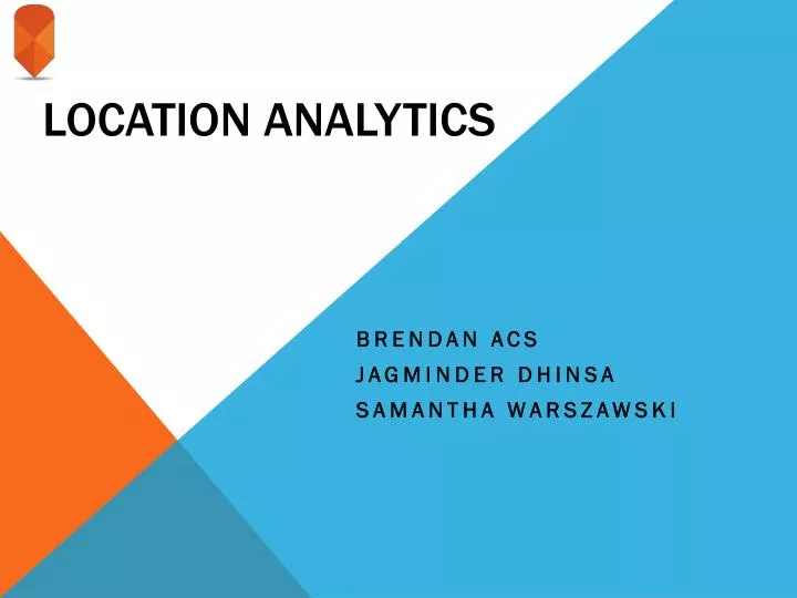 PPT - Location Analytics PowerPoint Presentation, free download - ID ...