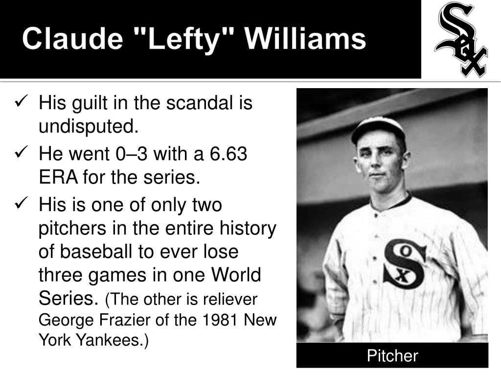 PPT - The Black Sox Scandal of 1919 PowerPoint Presentation, free ...
