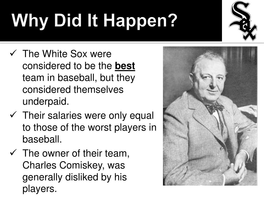 PPT - The Black Sox Scandal of 1919 PowerPoint Presentation, free ...