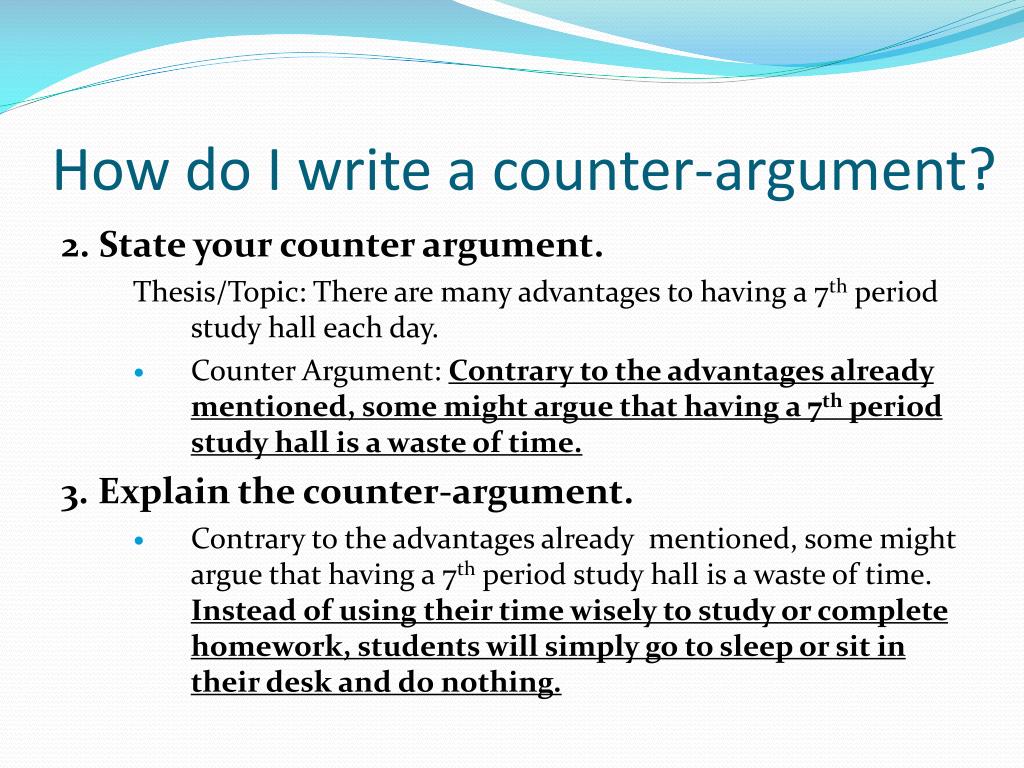 PPT Counter Argument PowerPoint Presentation Free Download ID 3231357