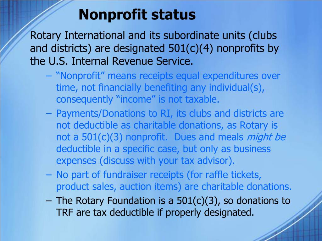 PPT - Rotary Club Treasurer PowerPoint Presentation, free download - ID ...