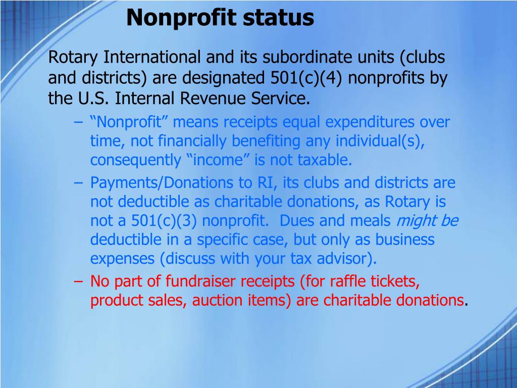 PPT - Rotary Club Treasurer PowerPoint Presentation, free download - ID ...