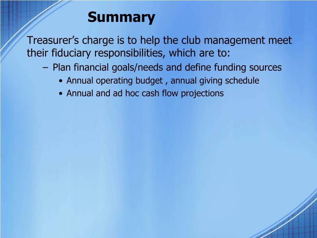 PPT - Rotary Club Treasurer PowerPoint Presentation, free download - ID ...
