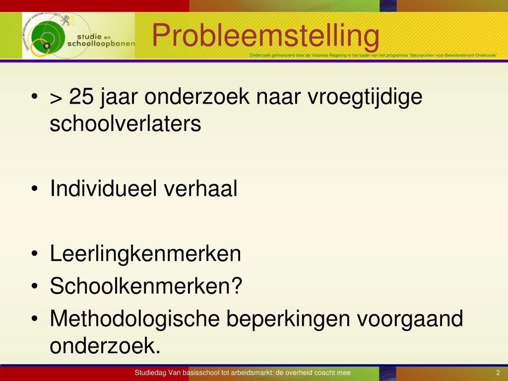 PPT - Carl Lamote, Jan Van Damme, Wim Van Den Noortgate PowerPoint ...