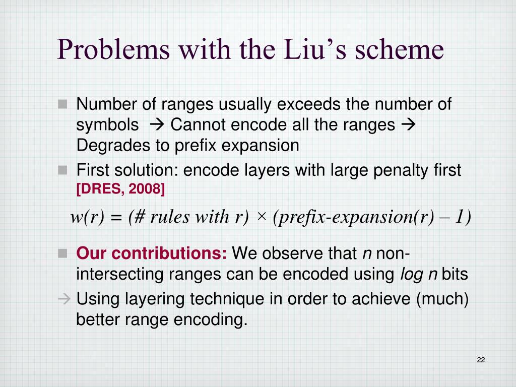 PPT - Layered Interval Codes for TCAM-based Classification PowerPoint ... PPT - Layered Interval Codes for TCAM-based Classification PowerPoint ...