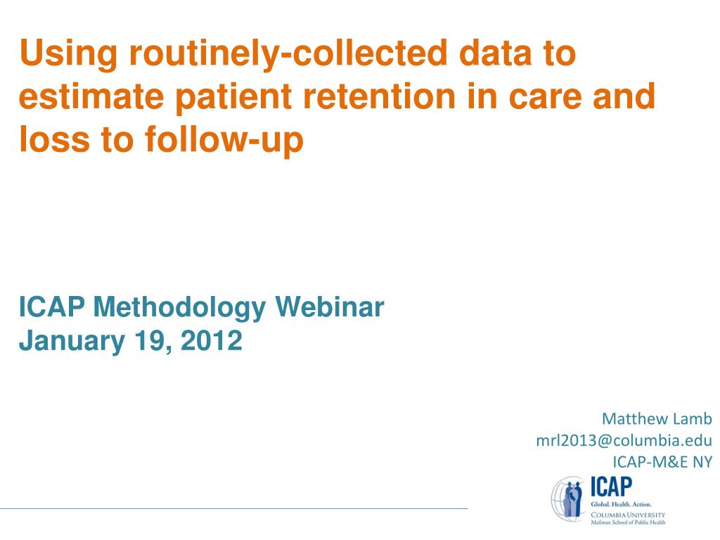 PPT - Matthew Lamb mrl2013@columbia ICAP-M&E NY PowerPoint Presentation ...