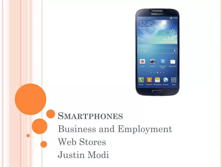 PPT - Smartphones PowerPoint Presentation, free download - ID:3233185