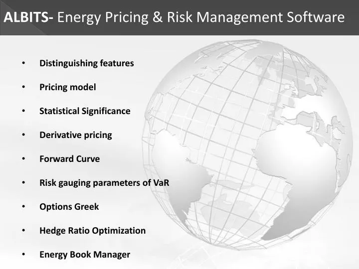 PPT - ALBITS- Energy Pricing & Risk Management Software Distinguishing ...