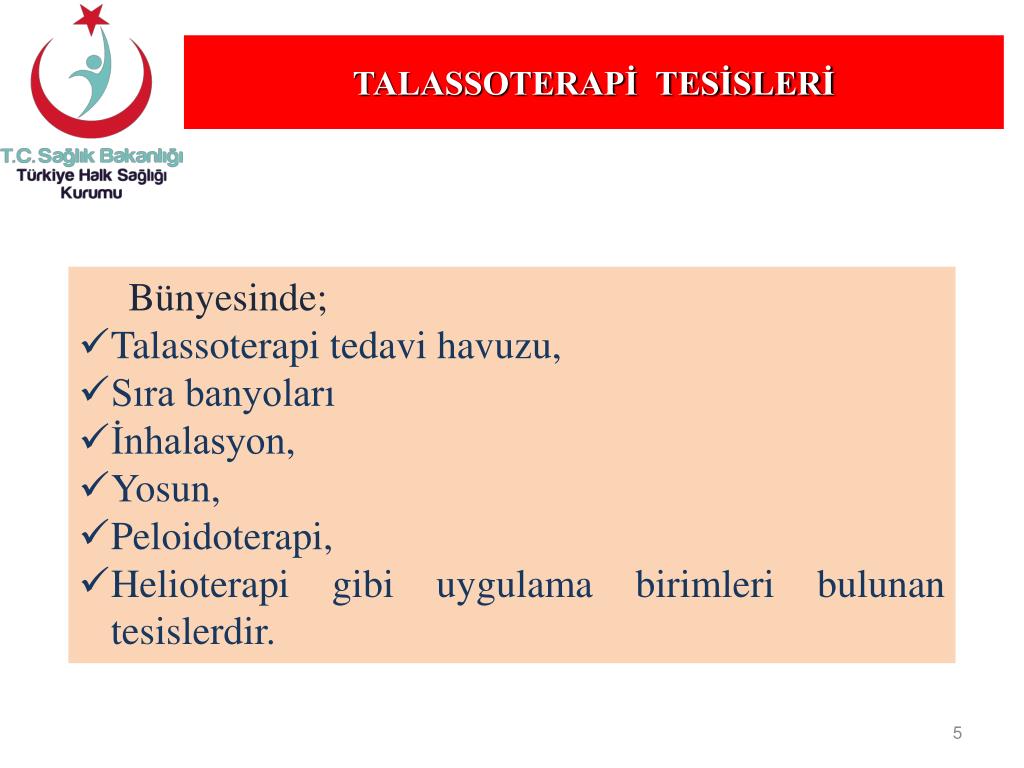 PPT - ÇEVRE SAĞLIĞI DAİRE BAŞKANLIĞI KAPLICALAR VE PELOİDLER Uzm. Bio ...