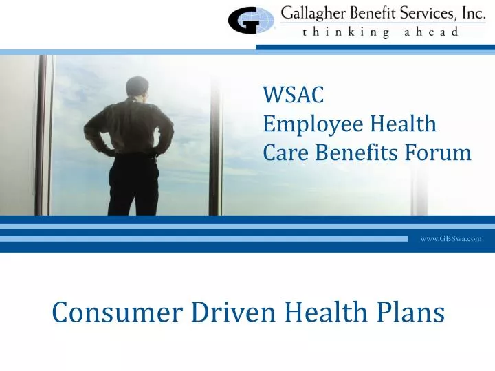 PPT - Consumer Driven Health Plans PowerPoint Presentation, free ...