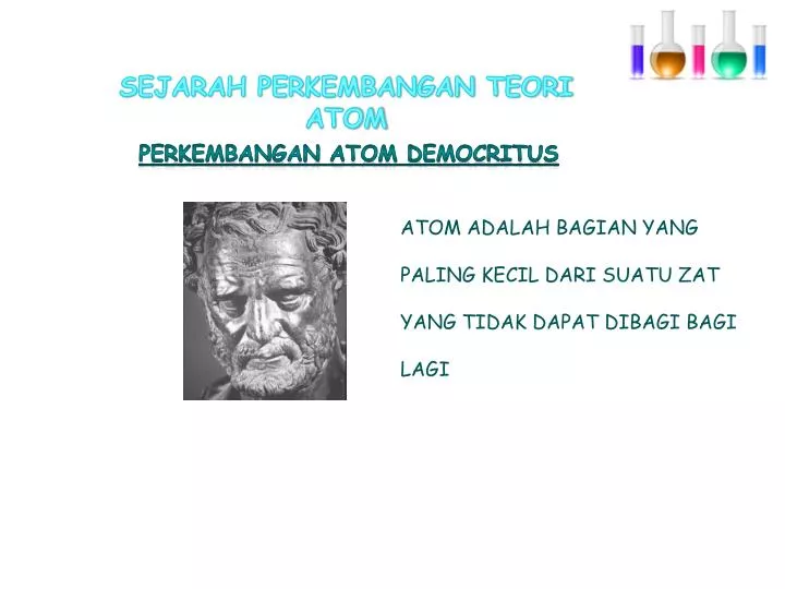 PPT - PERKEMBANGAN ATOM DEMOCRITUS PowerPoint Presentation, free download - ID:3233638